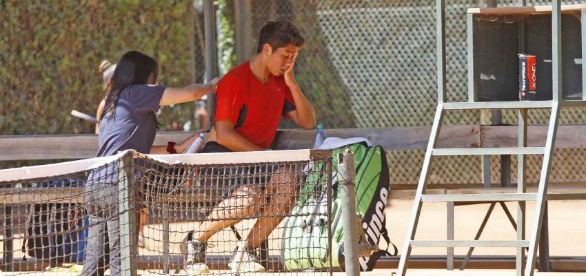 La espalda privó a Garizon Abarzúa del título G1 de Tenis