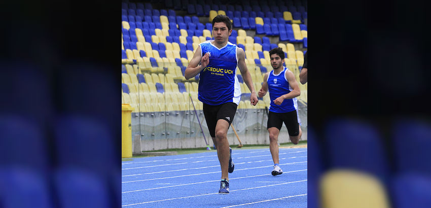 Bryan Salgado, el atleta matemático que se estrenó a lo grande en las ...