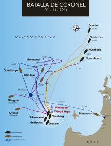 La Batalla de Coronel: la épica contienda naval de la Primera Guerra ...