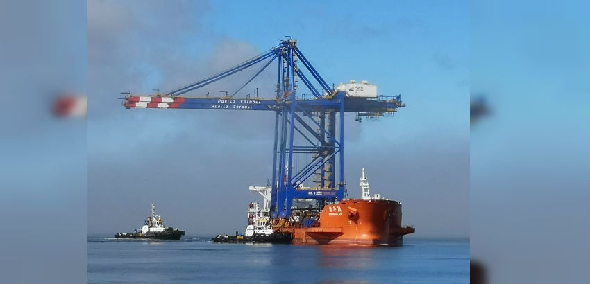 Puerto Coronel invierte US$ 30 millones en dos potentes grúas