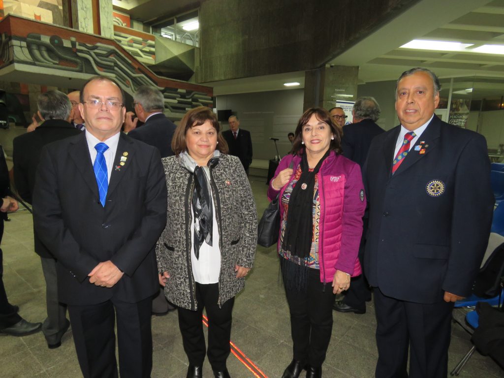 Rotarios rinden homenaje a la Universidad de Concepción