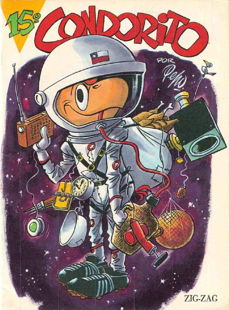 Condorito llegó a la Luna una década antes que la NASA