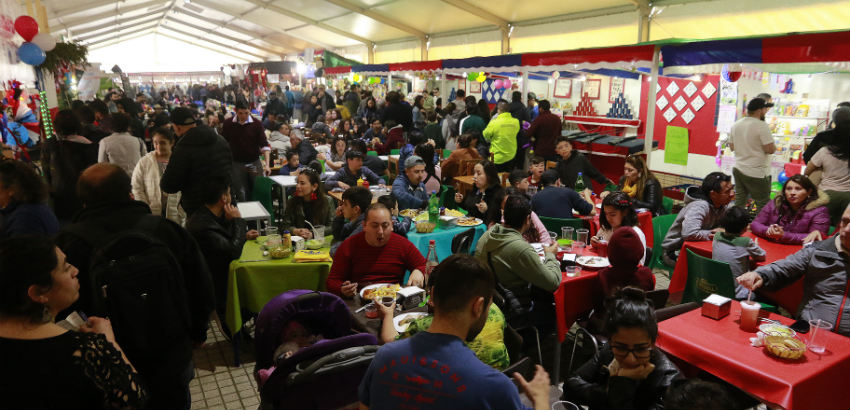 Ramadas de Concepción se llenan de visitantes en medio de la Fiesta Patrias