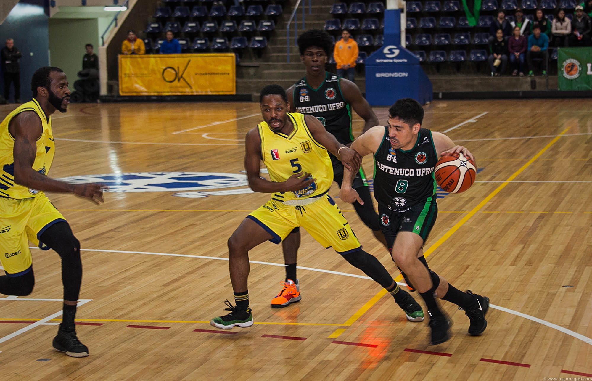 Basket UdeC logra tercer triunfo seguido en la Liga Nacional