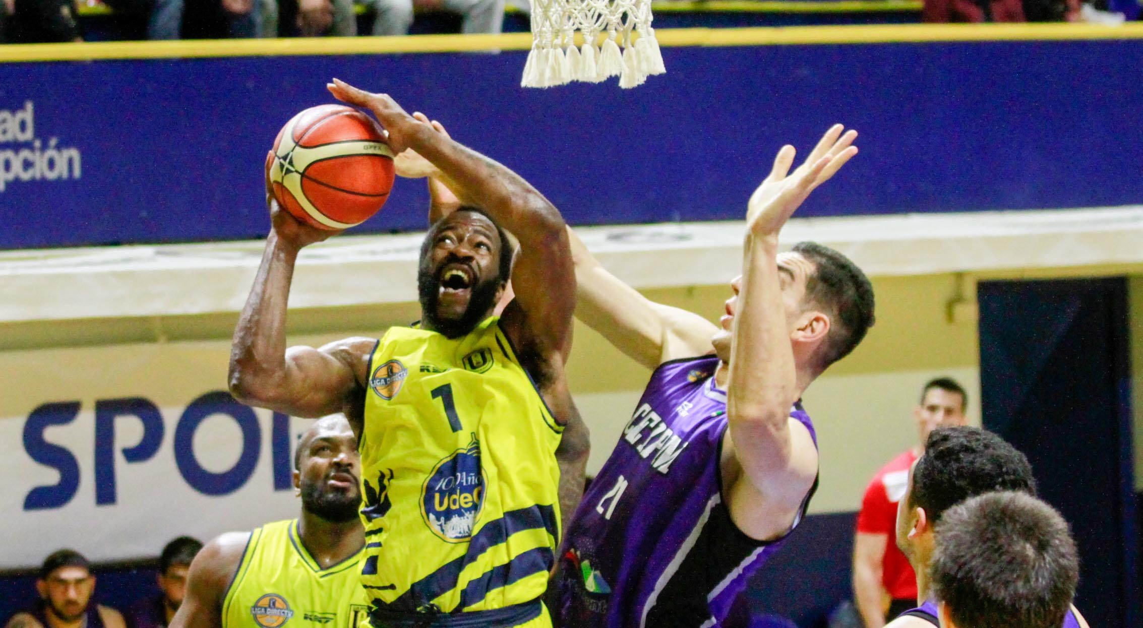 UdeC mezcla alegrías y tristezas en nueva fecha de la Liga Nacional de Básquetbol