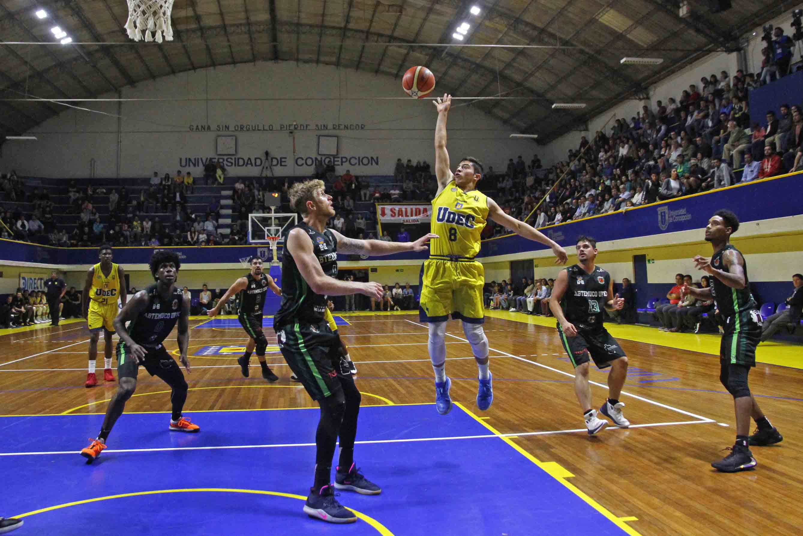 Basket UdeC va en busca de su mejor racha de triunfos en la Liga