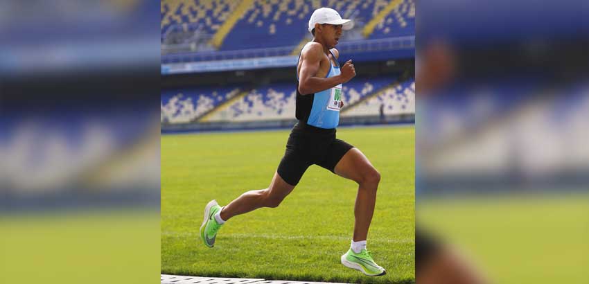Nuevo logro para el deporte regional: Jara volvió a superar el récord nacional en 1500 metros planos