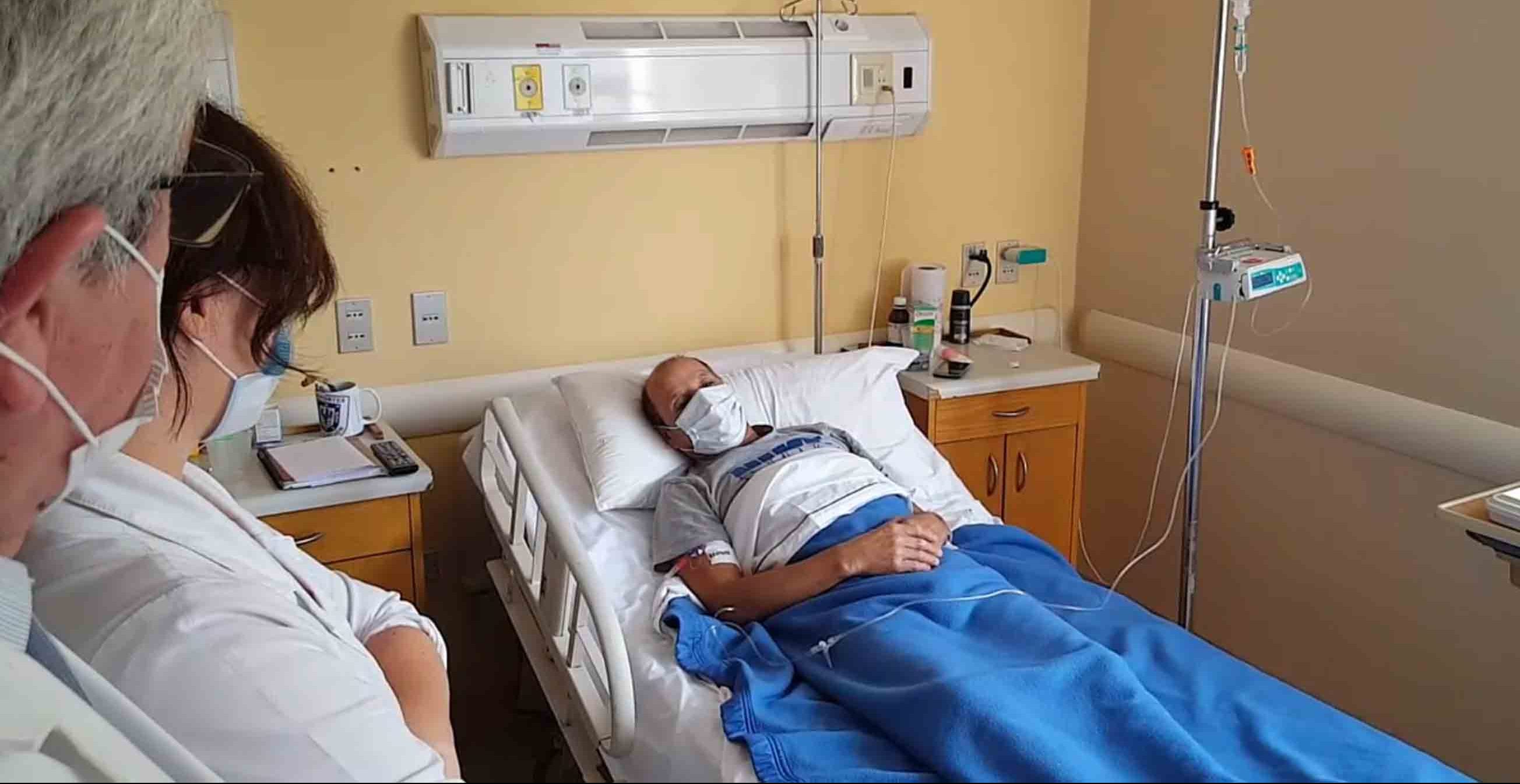 Trasladan pacientes oncológicos a clínica