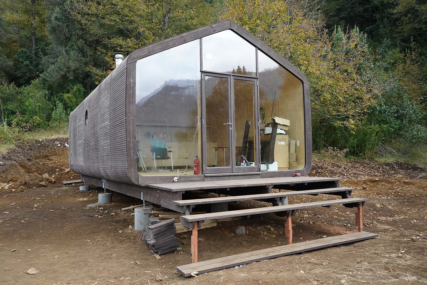 Wikkelhouse: la apuesta holandesa de viviendas minimalistas en madera ...