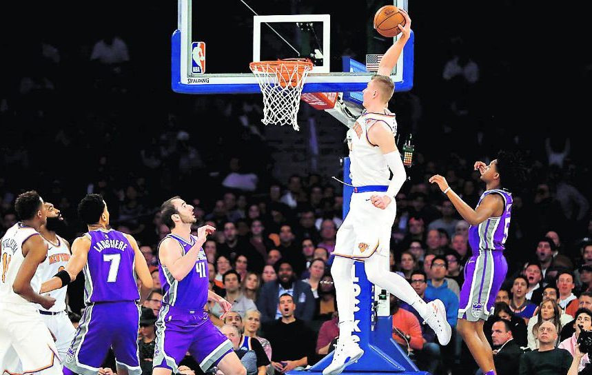 Respiran los Dallas Mavericks: Porzingis ya empezó a entrenar