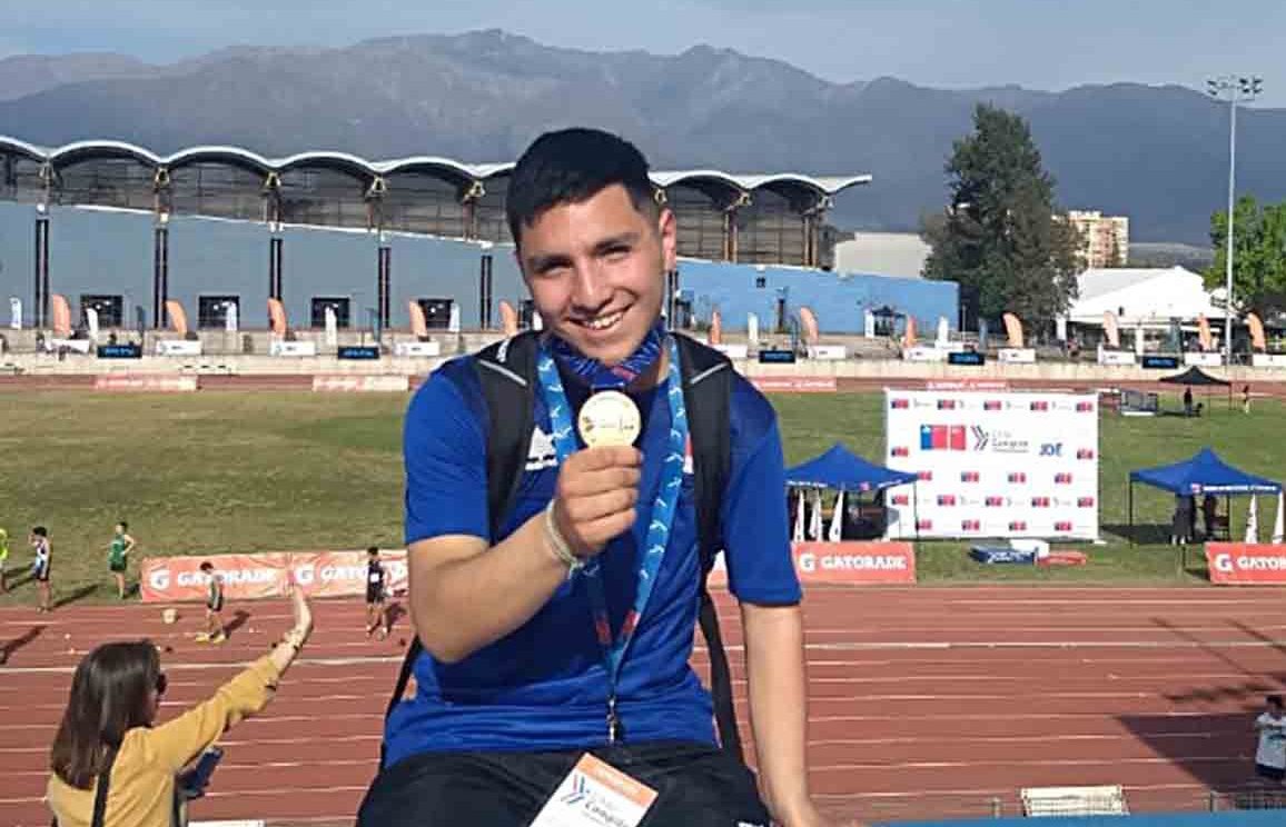 Benjamín Medina: Con la pista de fondo para empezar a preparar su prueba internacional