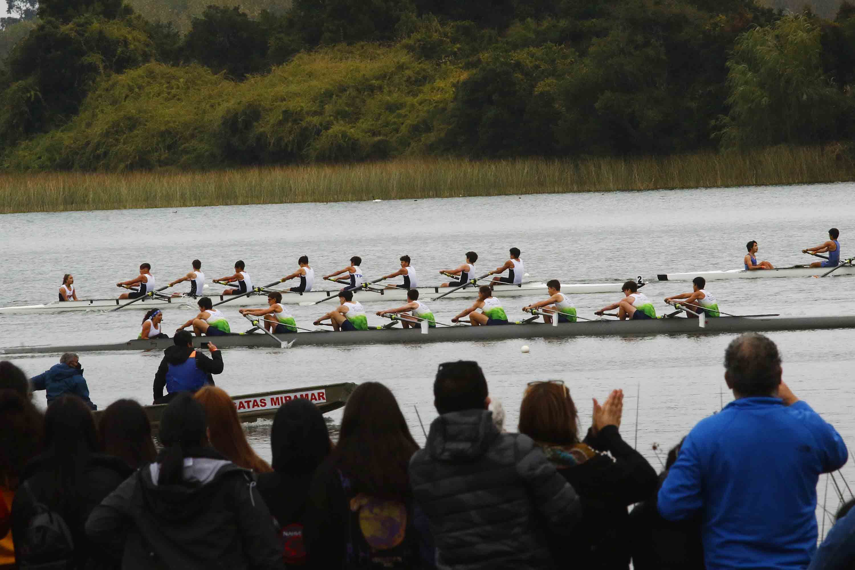 En la Laguna Grande está remando lo mejor de Chile