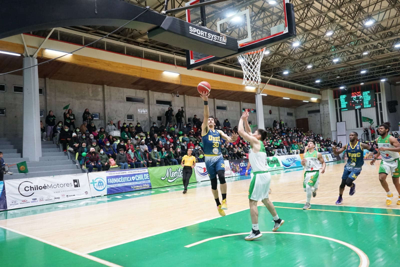 ¡Por otro título! Basket UdeC le gana a Castro y avanza a la final de la Liga Nacional