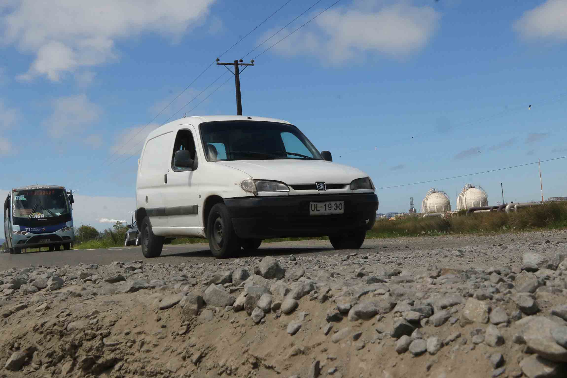 Luminaria en el camino a Lenga