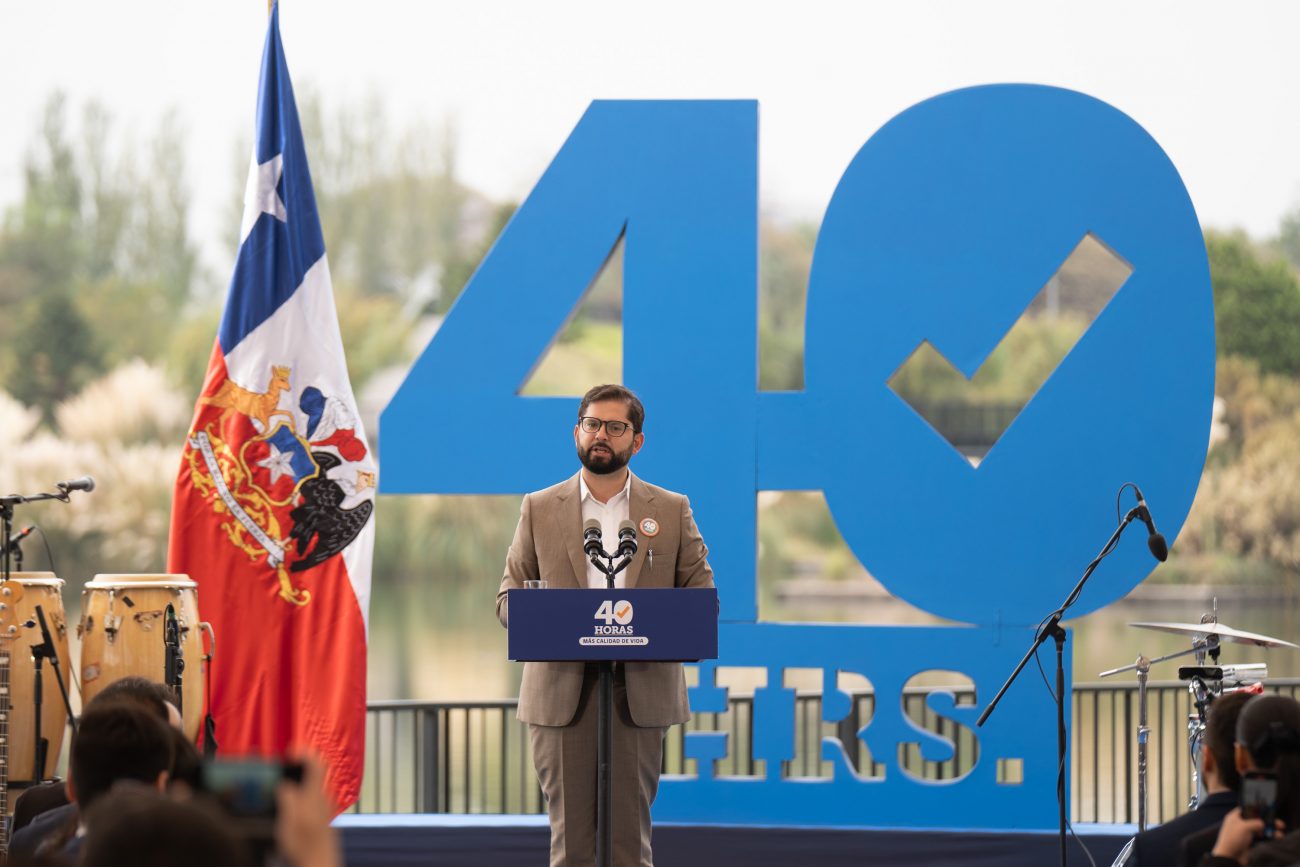 Presidente Boric durante promulgación de ley “40 Horas”: “Este es un ... Presidente Boric durante promulgación de ley “40 Horas”: “Este es un ...