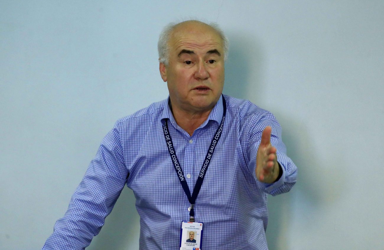 Víctor Valenzuela, director del Servicio de Salud Concepción ...