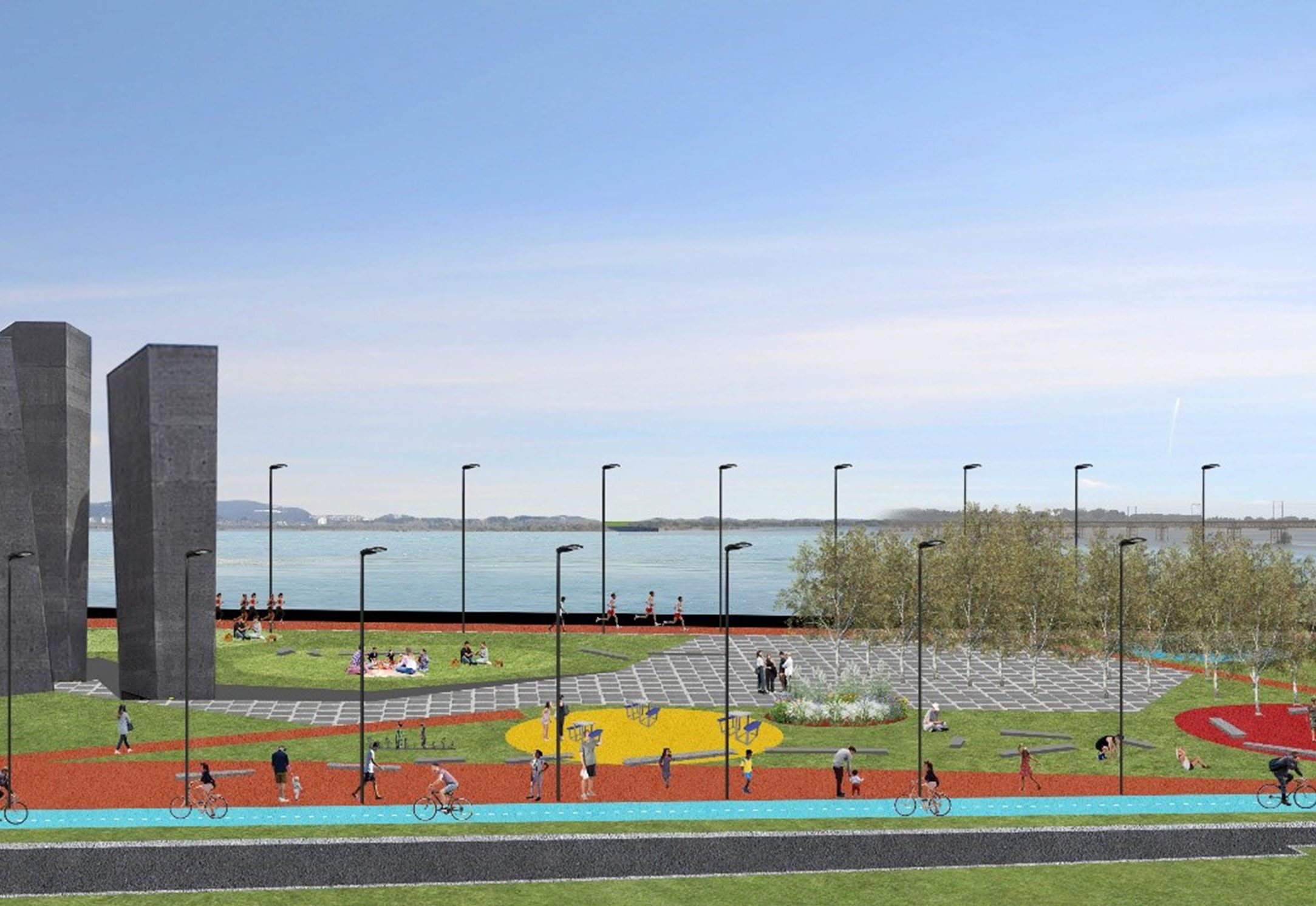 Avanza estudio de parque urbano Los Españoles en costanera de Concepción