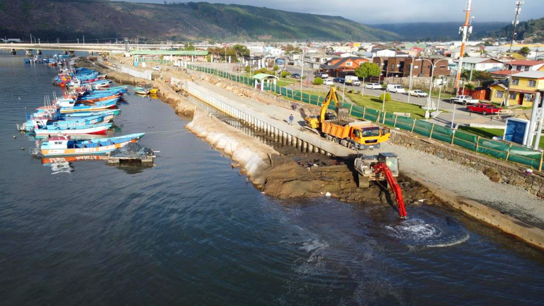 Nuevo muelle de atraque de Lebu mejorará operaciones artesanales con ...