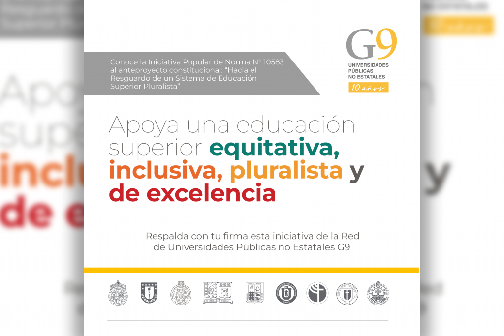 Red G9 presenta iniciativa que asegure un sistema de educación superior pluralista