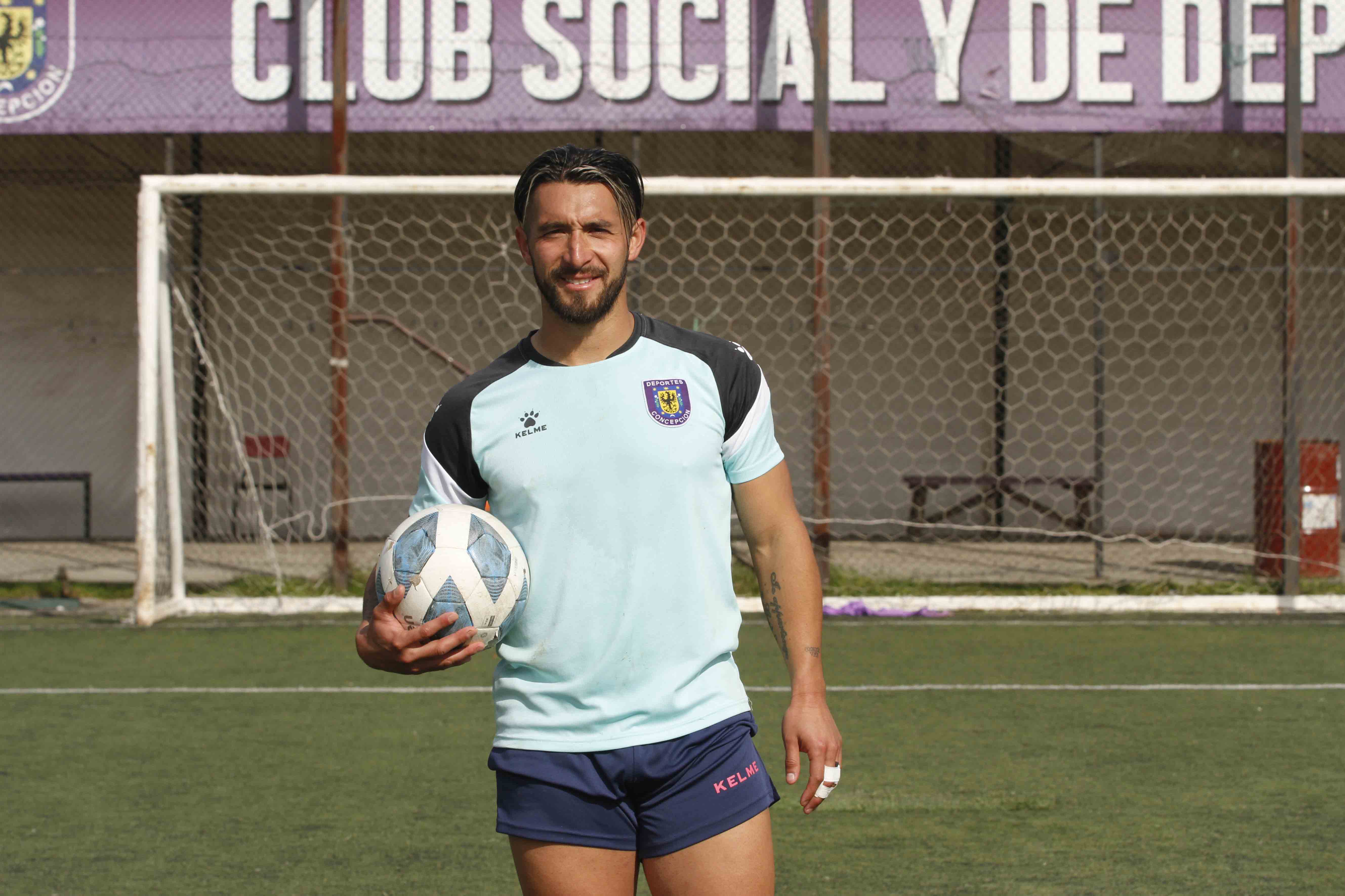 Gary Tello, refuerzo del Conce: “me pican los pies por jugar y ser ...