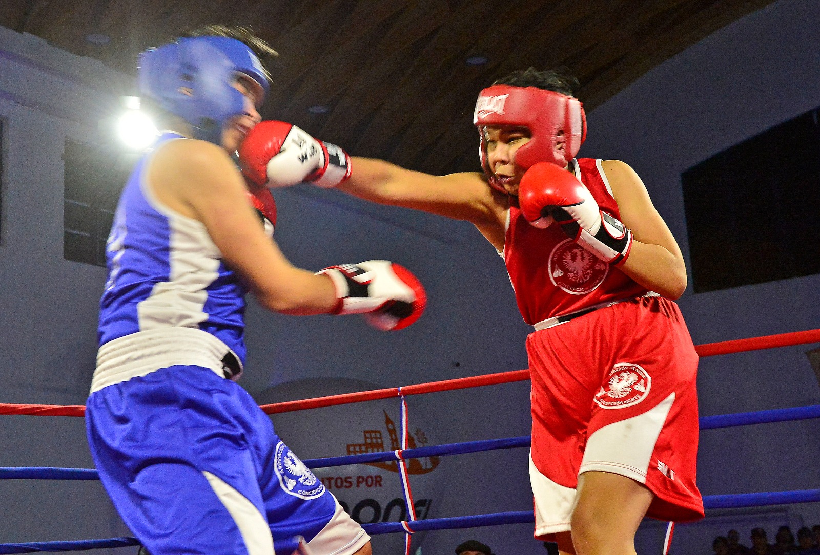Junto a Martín Vargas: Coronel vive exitosa velada de boxeo