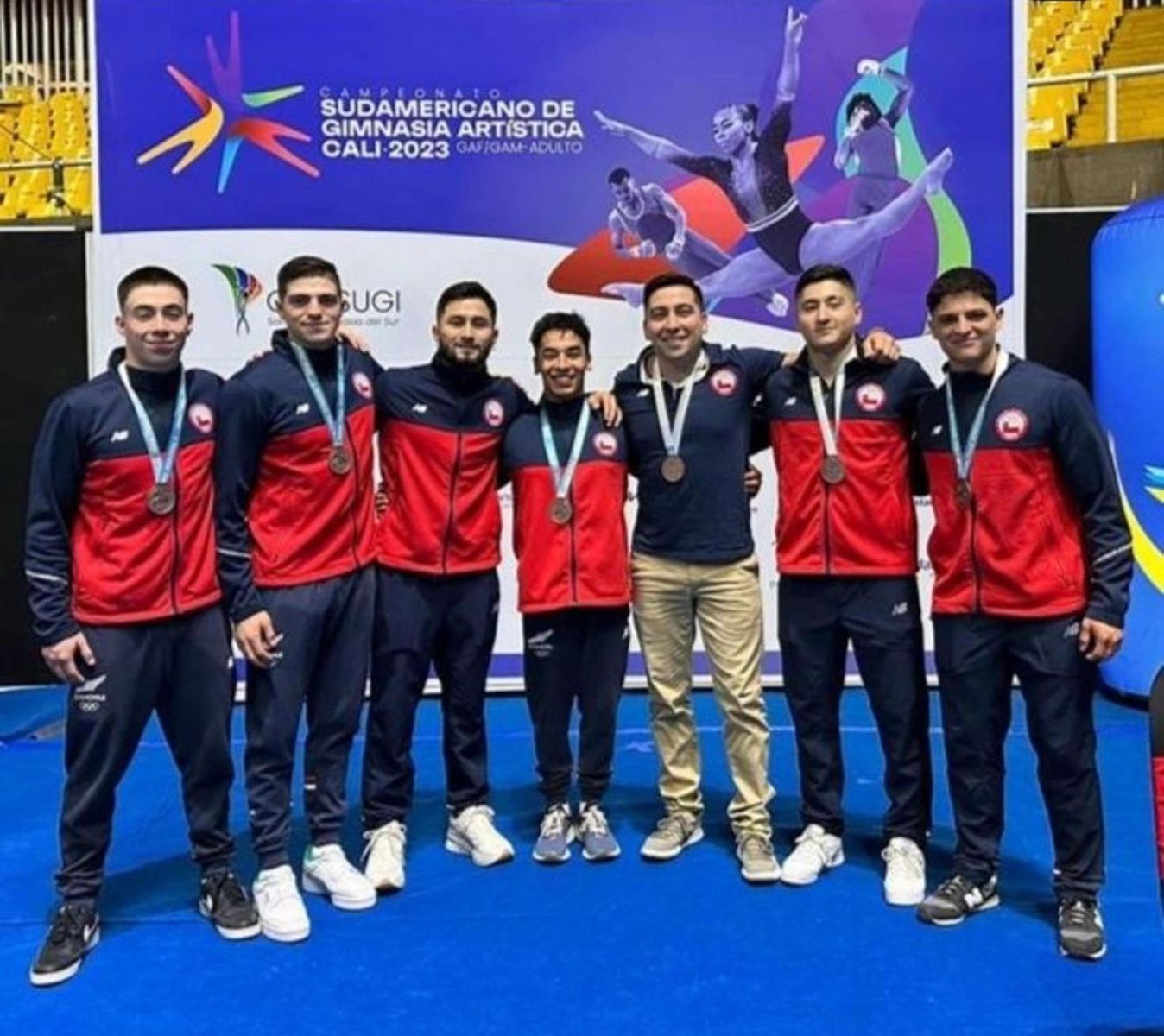 Christian Bruno lidera éxitos de la gimnasia