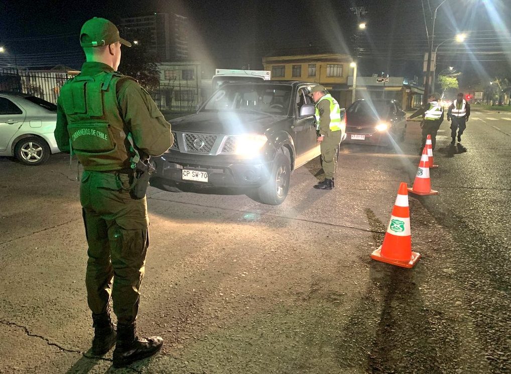 60 mil controles vehiculares se han realizado este año en la Región