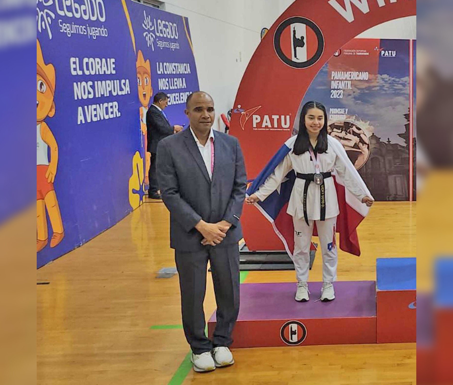 Victoria Soto se quedó con el subtítulo del G1 de Taekwondo en Lima