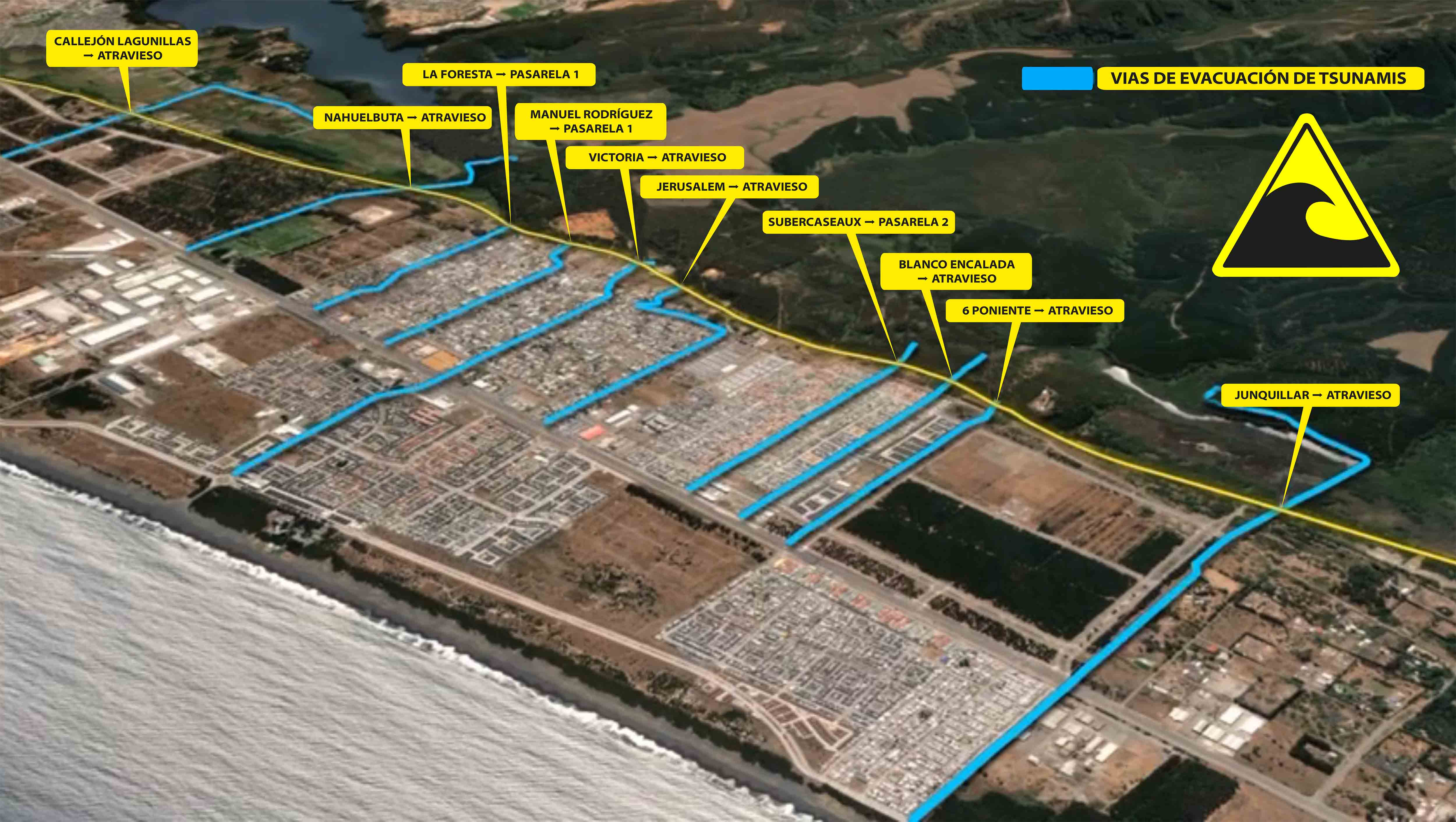Ruta Pie de Monte: los 6 enlaces desnivelados, 7 atraviesos y el puente que propone la nueva vía