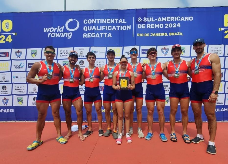 Remeros del Biobío fueron flechas en Río de Janeiro