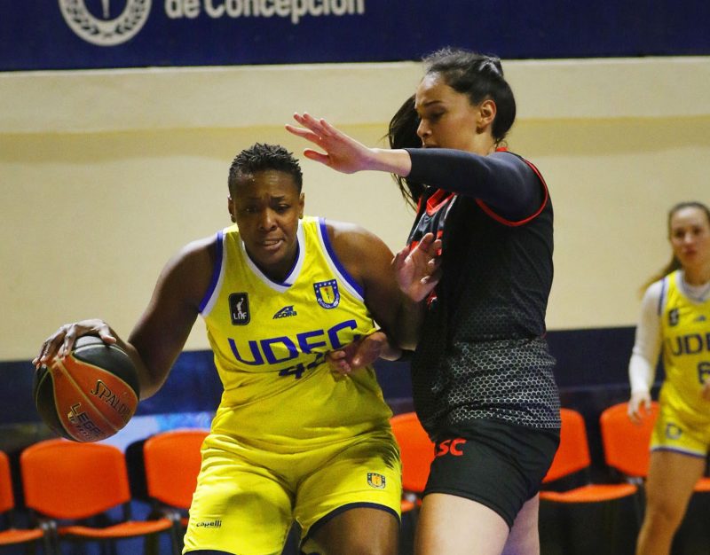 Basket UdeC se impuso con contundencia a la Ucsc en la Casa del Deporte