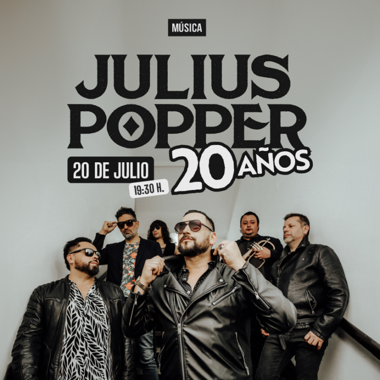 Julius Popper vuelve a Concepción para celebrar 20 años de carrera