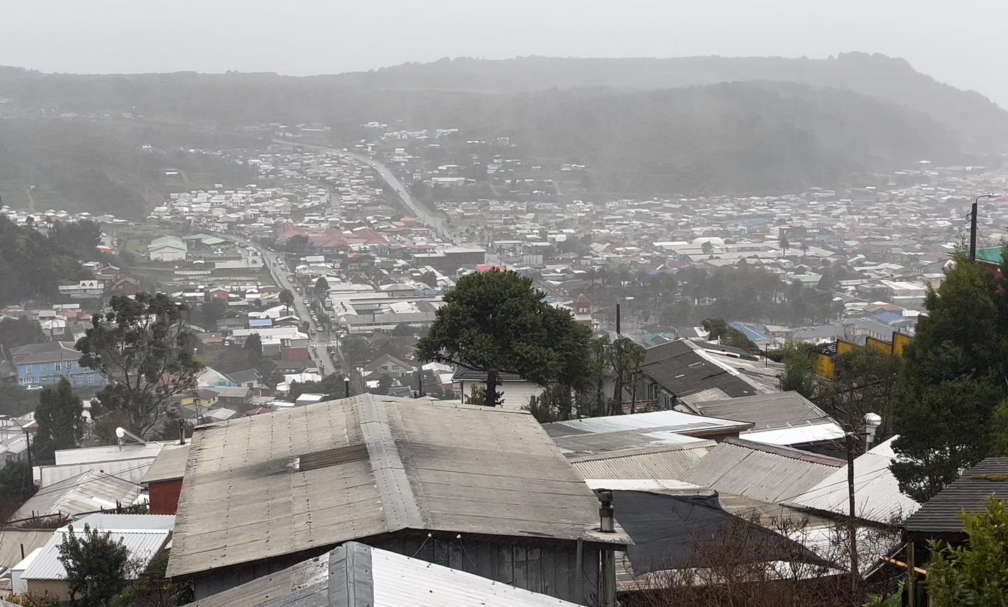Declaran Alerta Roja para Lebu por incendios forestales