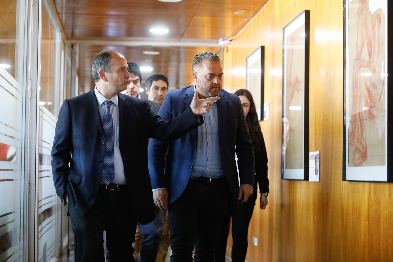 Con “amistad cívica”: Díaz y Giacaman se reúnen para iniciar traspaso del Gobierno Regional