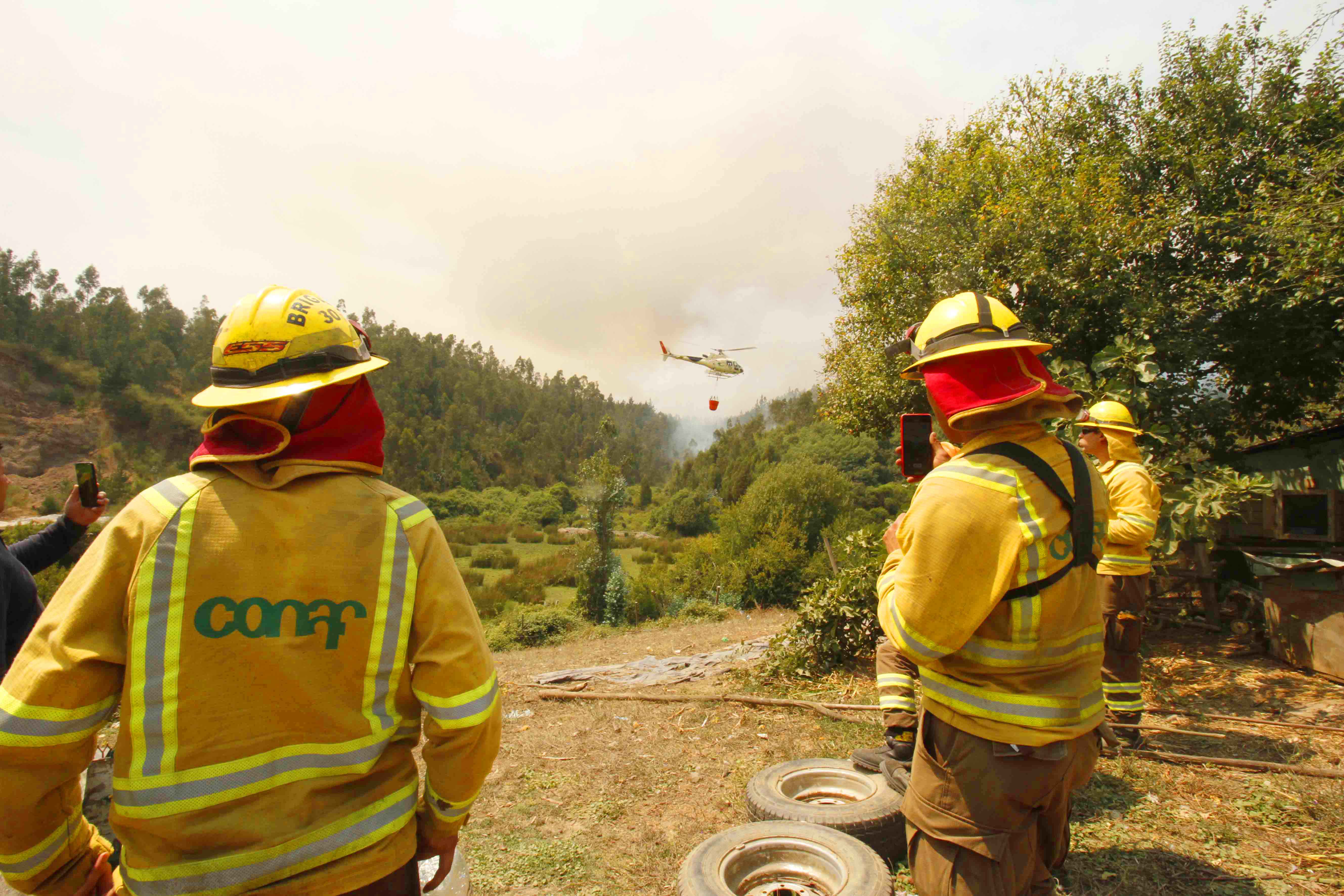 Conaf expuso plan para combate de incendios en el Congreso