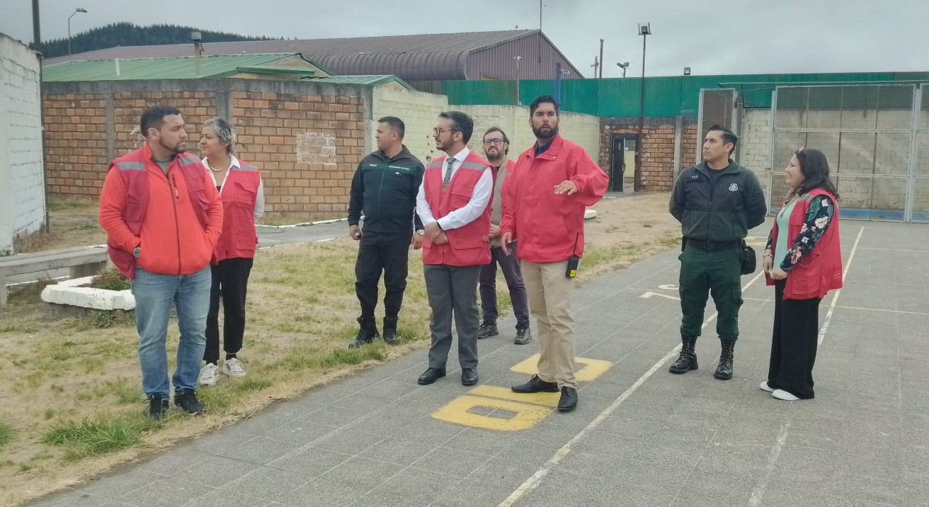 Nuevo seremi de Justicia y DDHH Biobío visitó instalaciones del ex CIP- CRC de Coronel