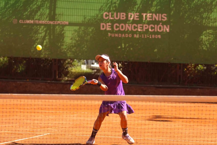 Nacional de Menores se toma el Club de Tenis de Concepción