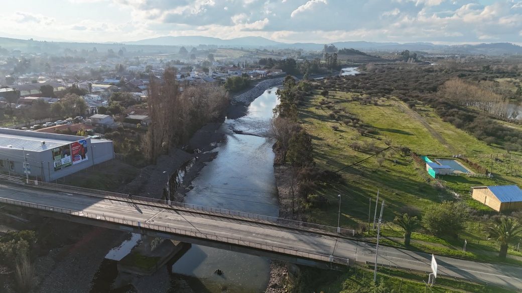 Ñuble: Inauguran enrocado que evitará desbordes del río Changaral de ...