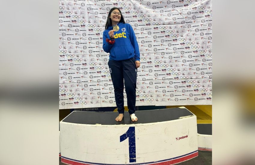 Laura Lagos: avanza en el taekwondo con esfuerzo y disciplina