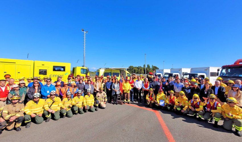 Destinan $23 mil millones a Biobío para reforzar prevención y combate de incendios forestales