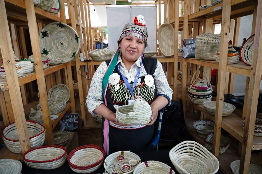 Greda, textilería mapuche y productos del campo llegan al centro de ...