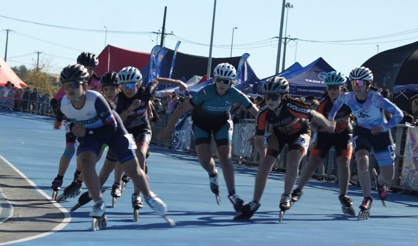 Coronel vibró con jornada de patín carrera y básquetbol