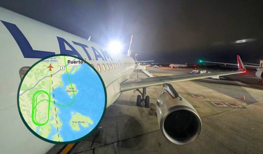 Vecino de Talcahuano relata minutos de angustia en vuelo a Punta Arenas ...